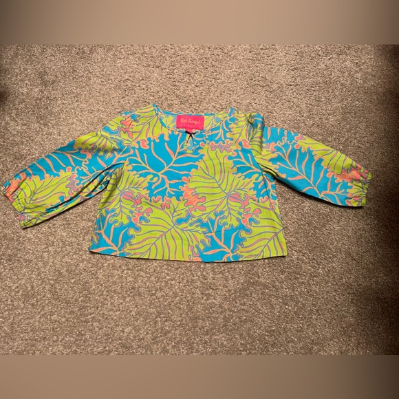 Lilly Pulitzer | Shirts & Tops | Lilly Pulitzer Childs Girls Size 6 ...